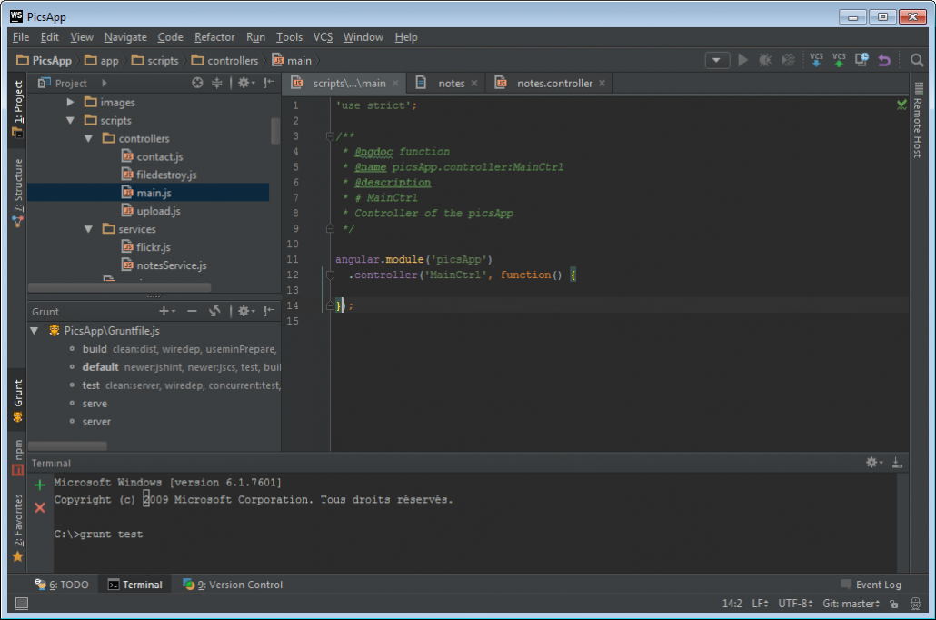 Configurer WebStorm pour votre projet AngularJS - Atomrace
