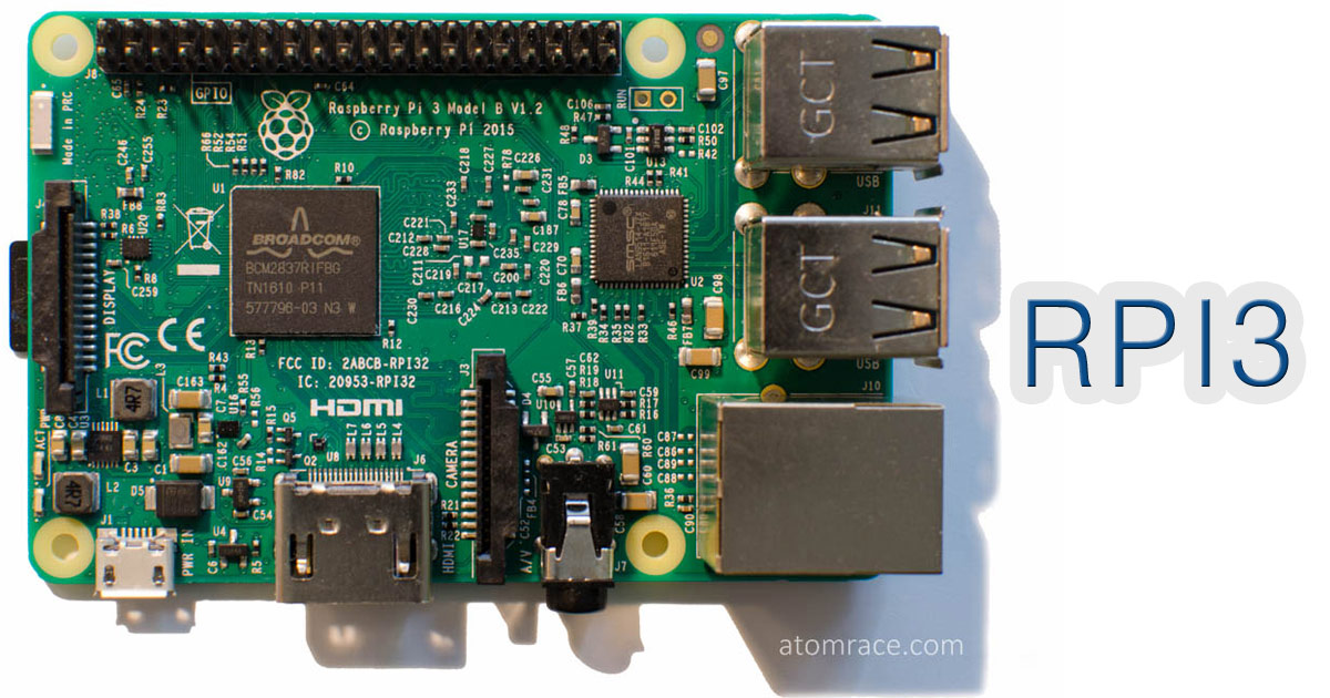 raspberry-pi-3-atomrace-rpi3 - Atomrace